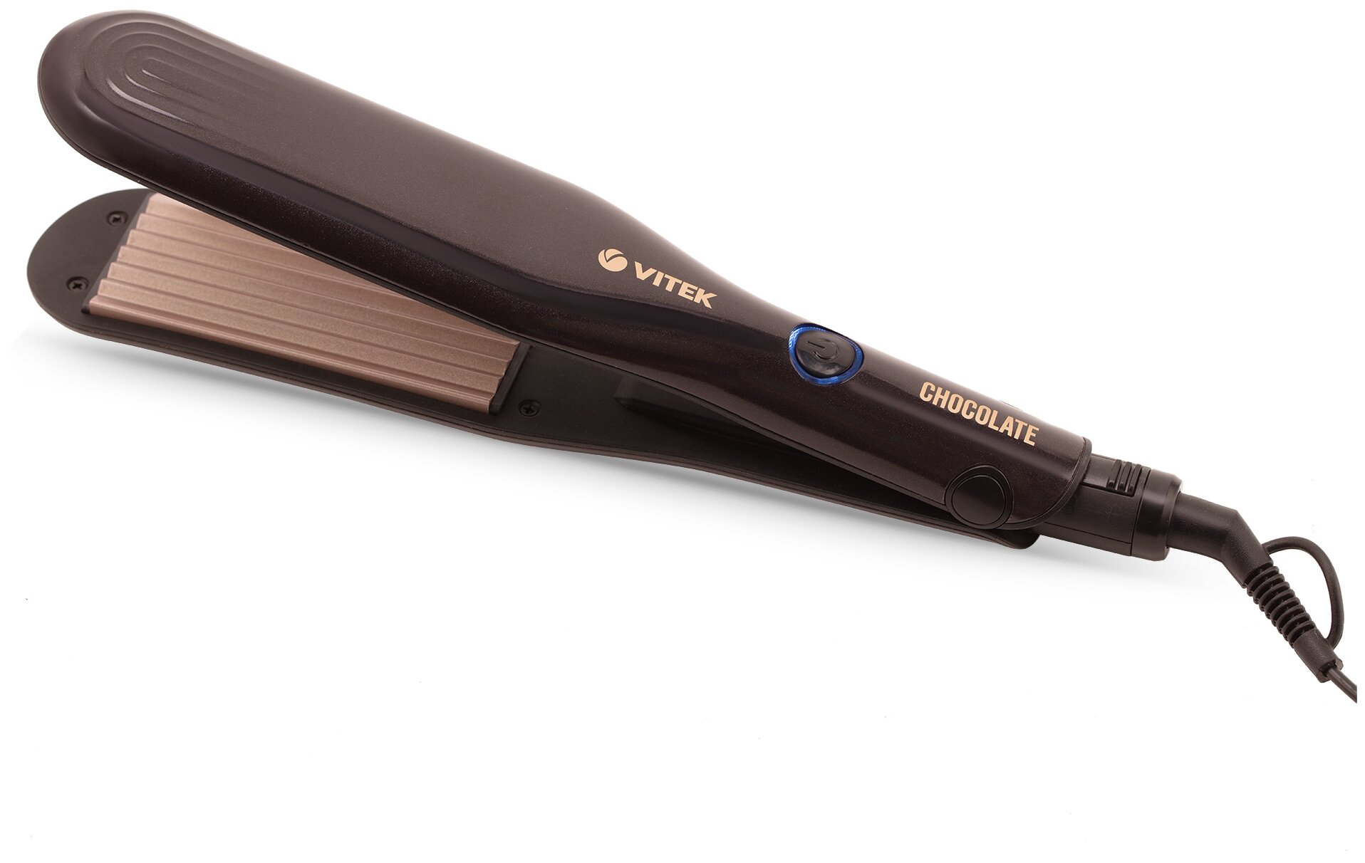 Щипцы Vitek VT-2502 52Вт макс. темп:210С покрытие: турмалиновое коричневый