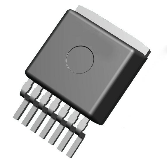 LM2599S-ADJ, Микросхема, P-TO263-7-1, NSC