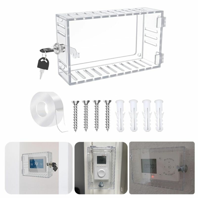Прозрачная коробка блокировки термостата