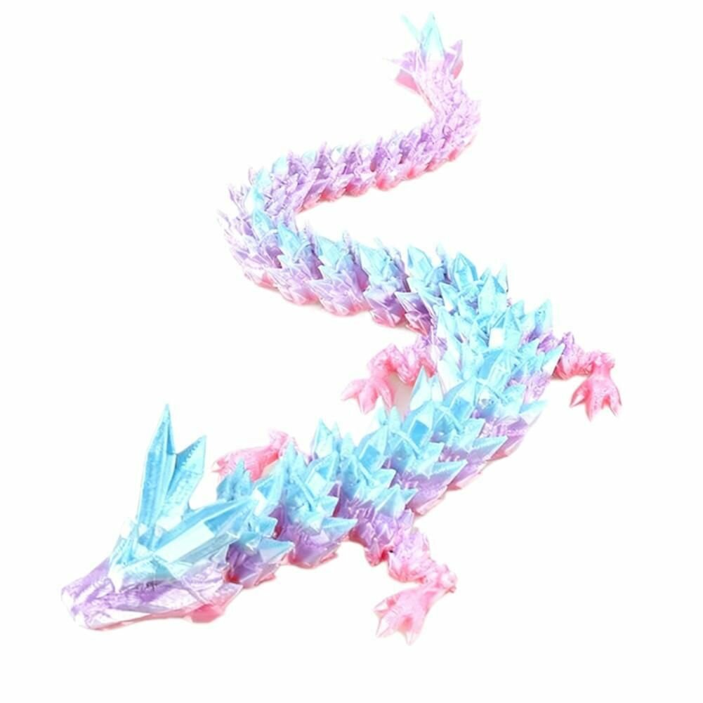 Игрушки для 3D-печати: хрустальных дракона 22cm