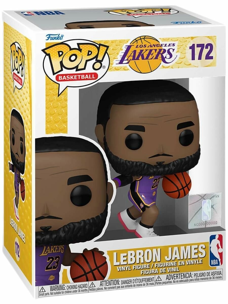 Фигурка Funko POP! NBA: Lakers - LeBron James (172)