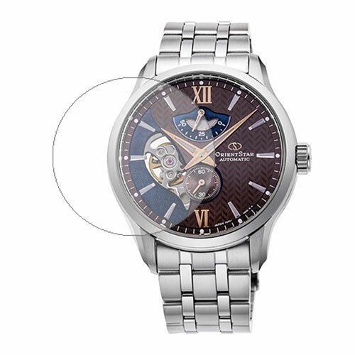 Скрин Мобайл защитный экран для часов Orient RE-AV0B02Y из гидрогелевая плёнка прозрачная