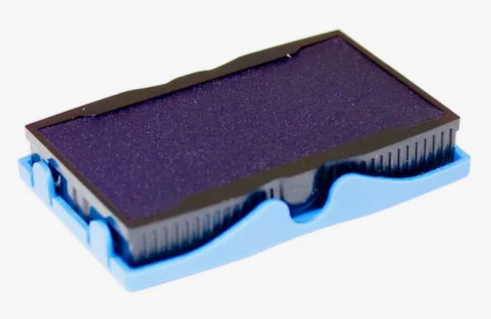 Штемпельная подушка S1823-7 для S800, S810, S823, S834, S883, синяя, 30x50 мм