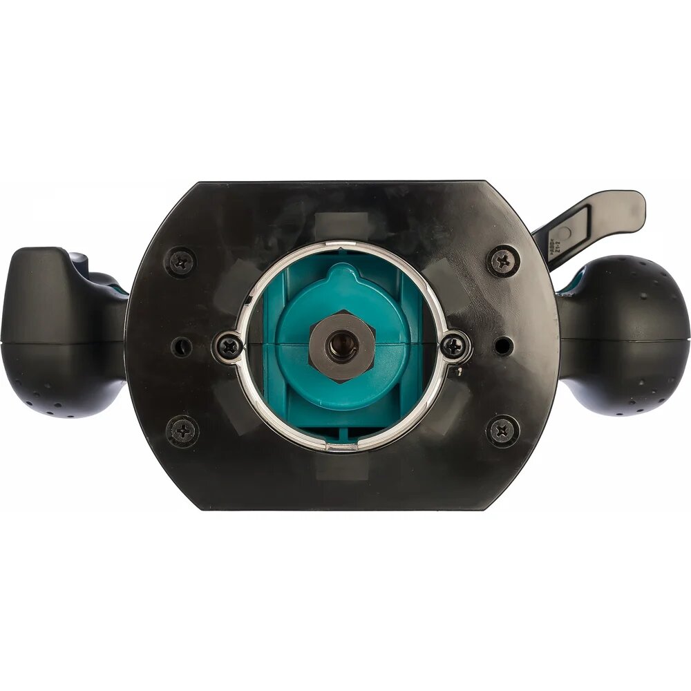 Фрезер Makita RP0900 надежной конструкции, профессиональный ручной, с цангой в комплекте и параллельным упором — фото 1