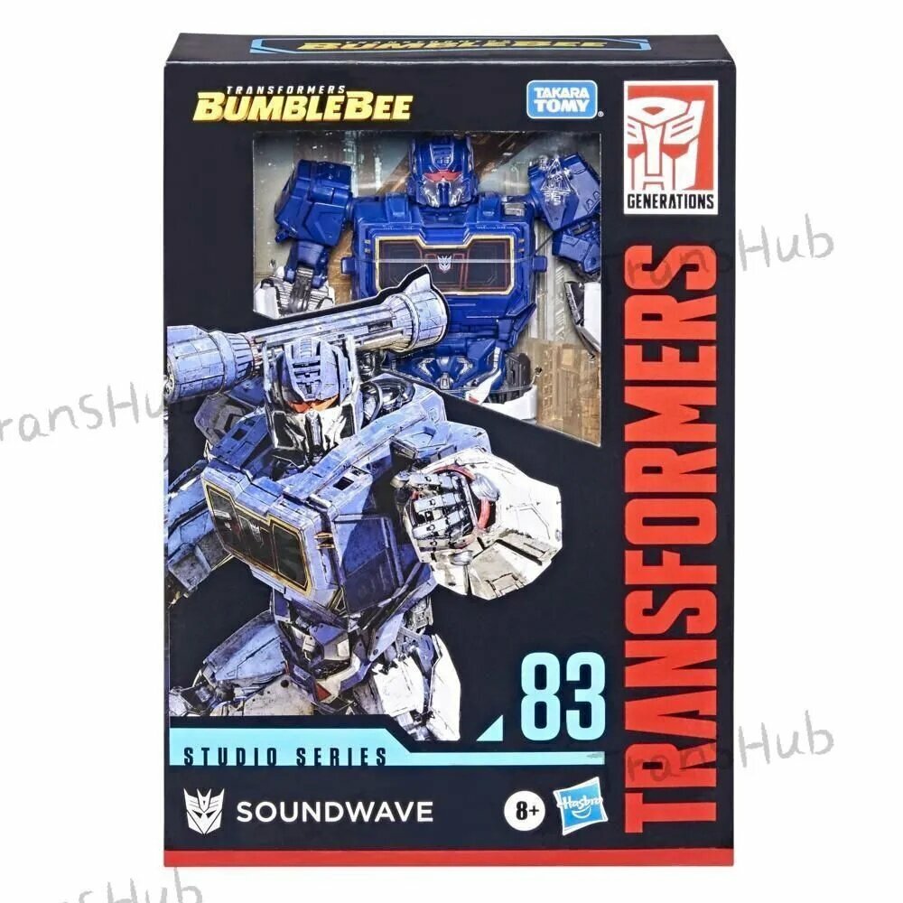Трансформеры игрушки 83 Soundwave Voyager Class Transformers Studio Series Transformers: Bumblebee — фото 1