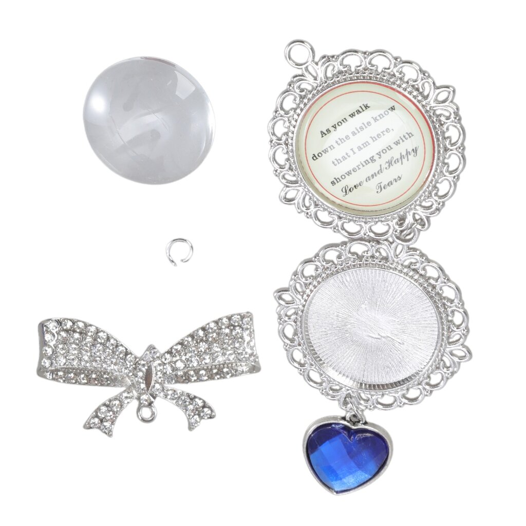 Уникальный аксессуар невесты Фото-брелок с бантом, булавка с отворотом, украшения для дня свадьбы