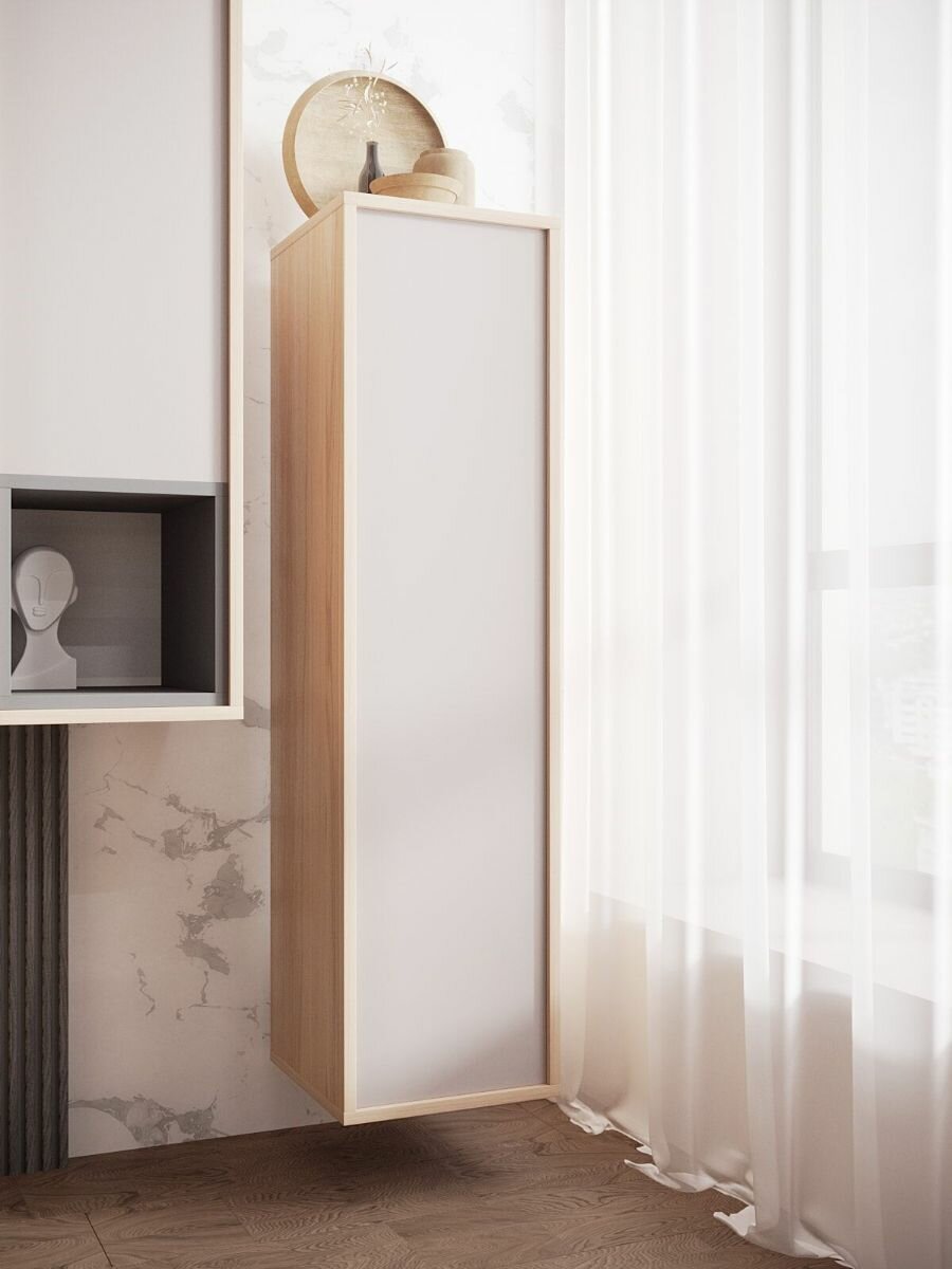 Шкаф для гостиной подвесной РЭЯ 8 Кашемир