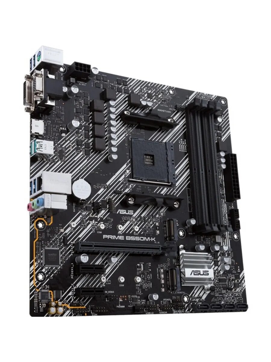 Материнская плата PRIME B550M-K (AM4, mATX)