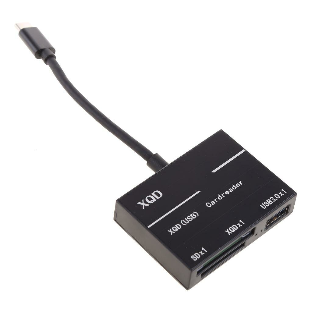 USB-картридер 3.0 с поддержкой XQD/SD, Черный