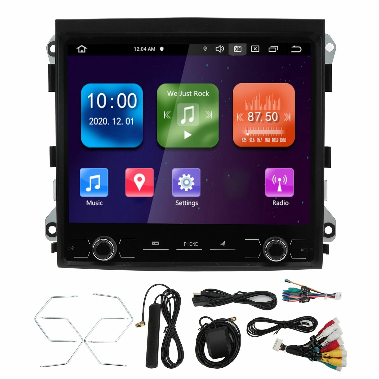 8.4" магнитола, 4ГБ/64ГБ, CarPlay (Porsche Cayenne 2010-2017)