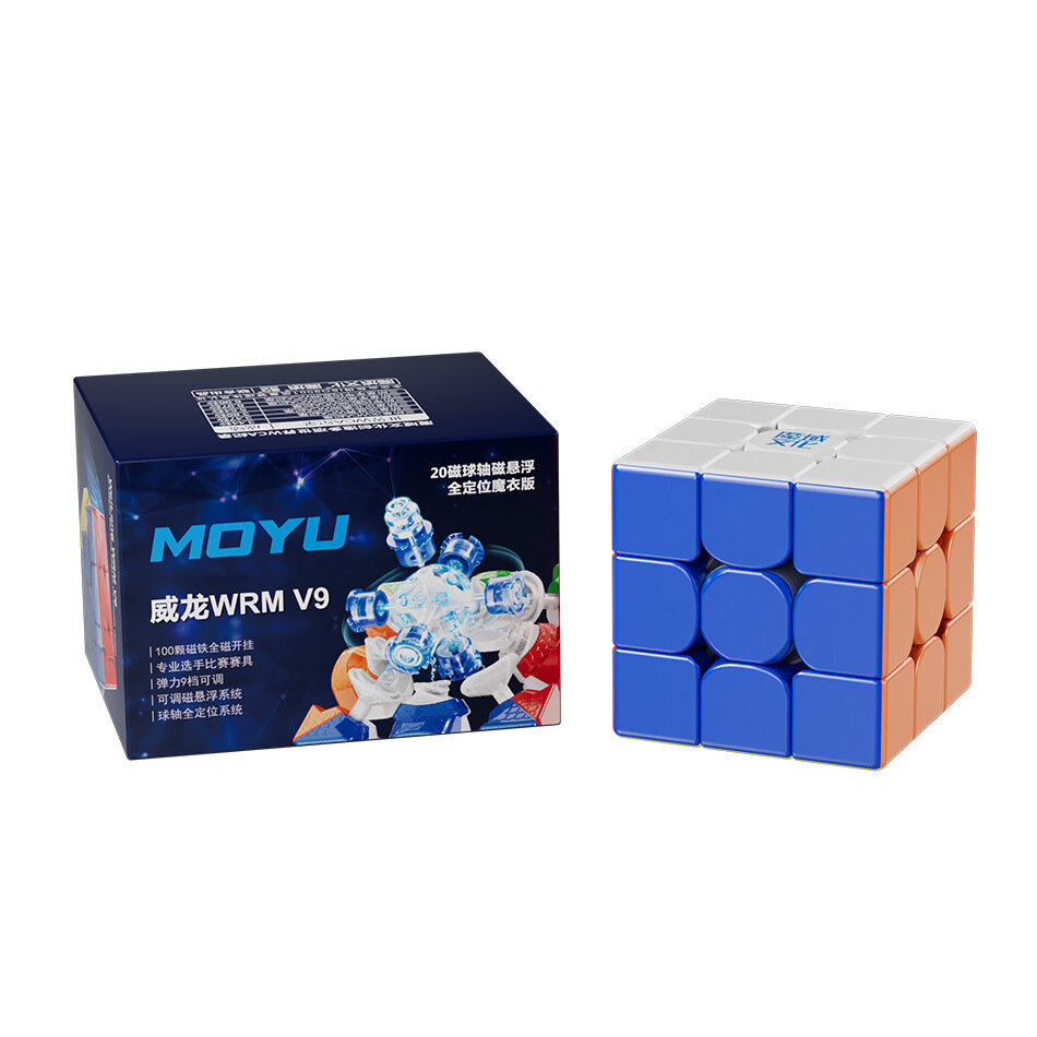 WRM V9 Куб с 20 Магнитами и Магнитной Суперпозицией для Соревнований, 3x3x3, 1 Шт