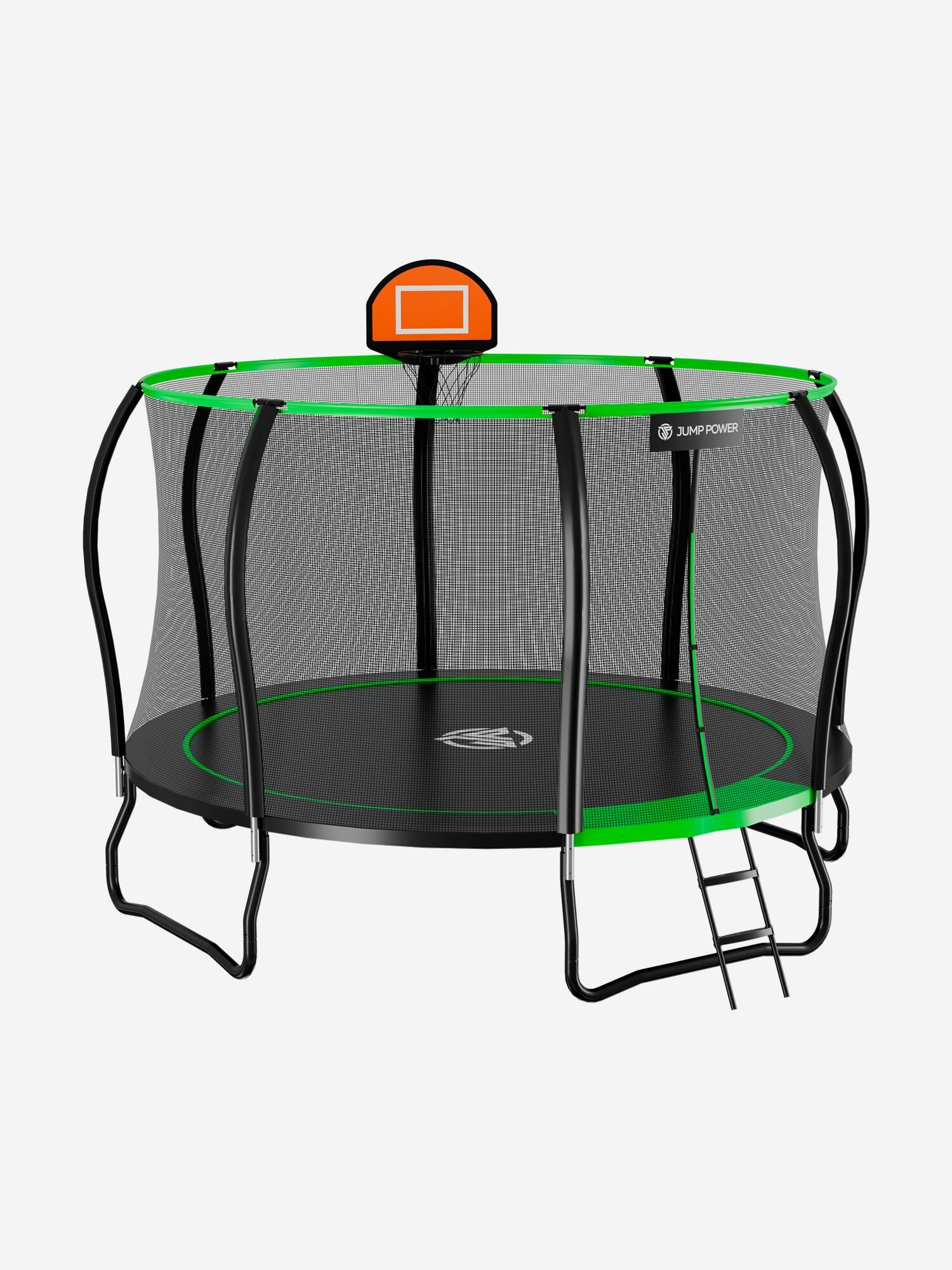 Каркасный батут Jump Power 10 ft Pro Stable Point Green