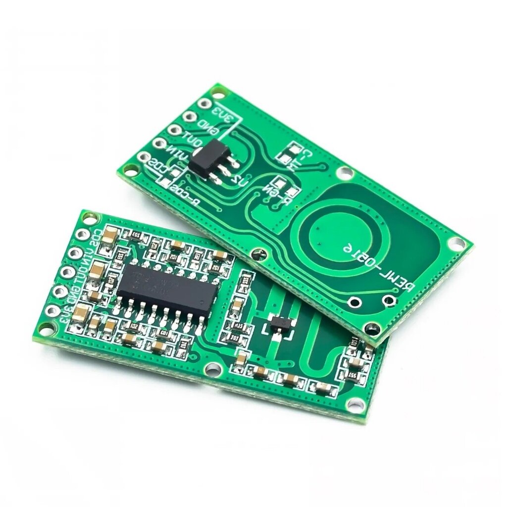 Компактный модуль микроволновых радарных датчиков движения с выходом 3,3 В