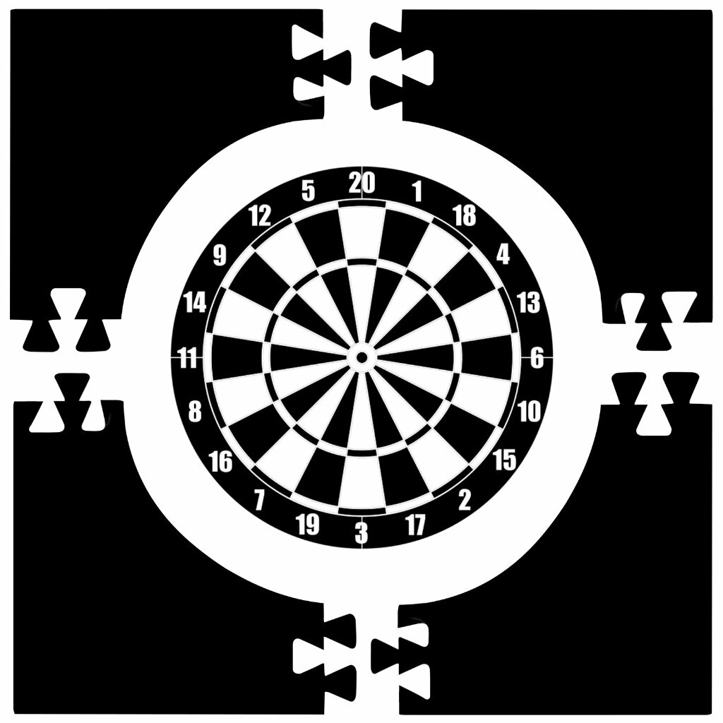 Квадратная Доска Для Игры в Дартс Объемные Кольца Доски Для Игры В Дартс Защита Стен Защита Стен Доски для Игры в Дартс Задняя Панель для Дома Бар Игровые Комнаты