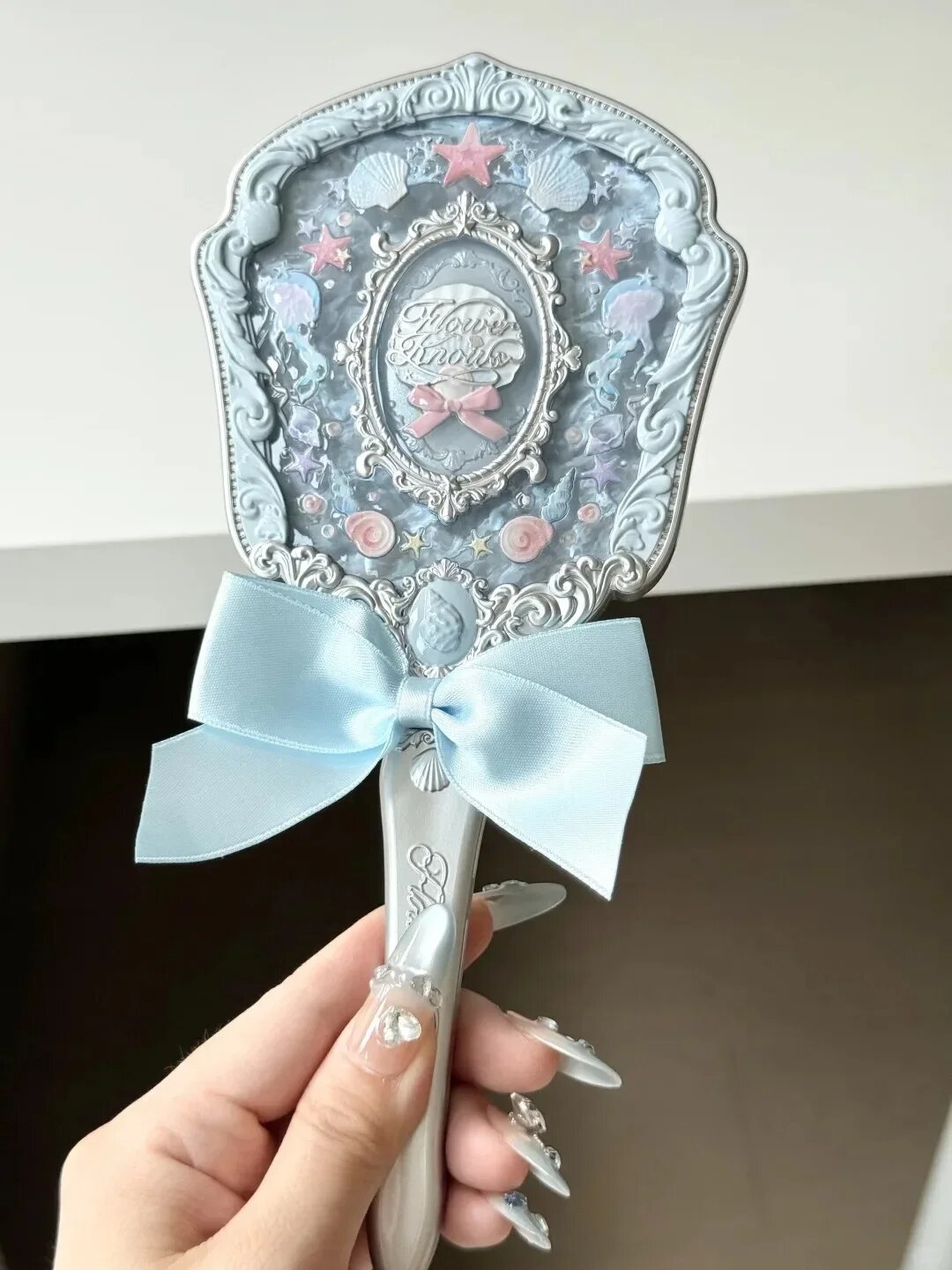Портативное косметическое зеркало Flower Knows Shell's Jewel