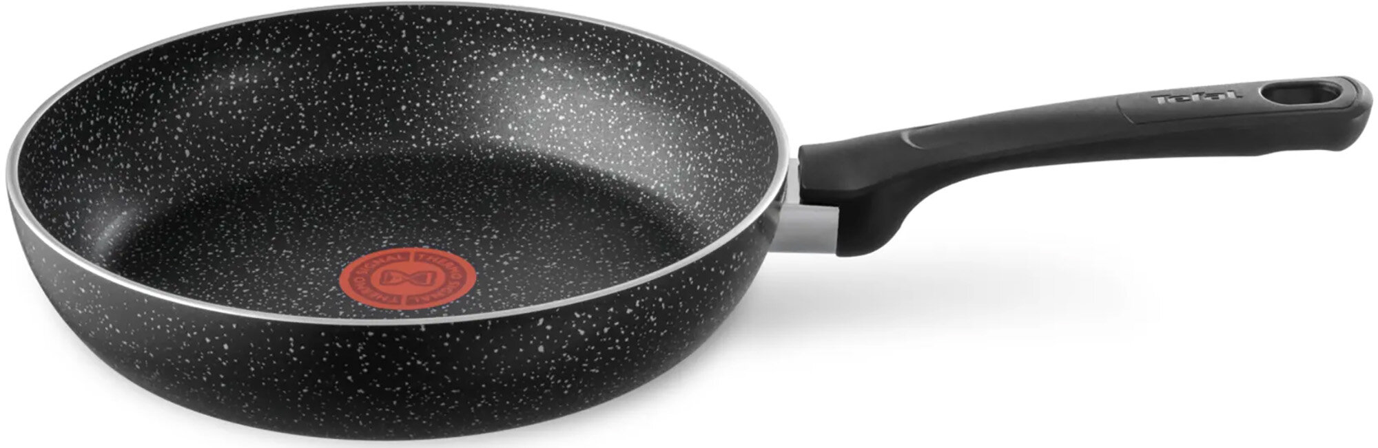 Сковорода Tefal Brut 04234128 круглая 28см ручка несъемная (без крышки) черный (9100054290), подходит для индукции