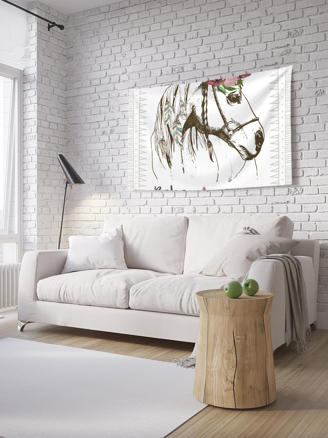 Горизонтальное фотопанно на стену JoyArty "Цыганский дух", из ткани, 100х150 см