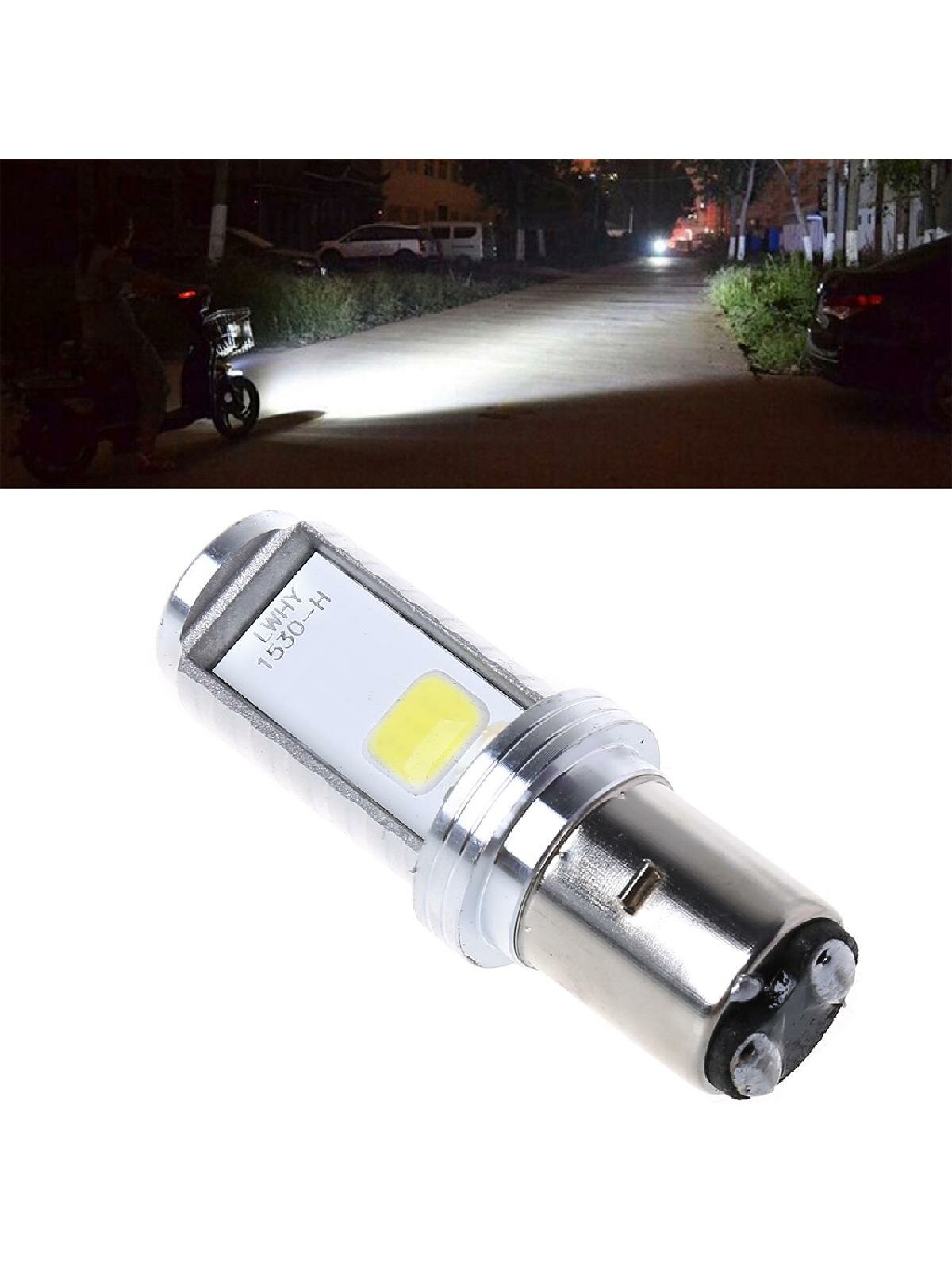 Мотоциклетная фара LED H6 лампы Hi / Lo Beam 12 Вт светодиодная лампа фары мотоцикла