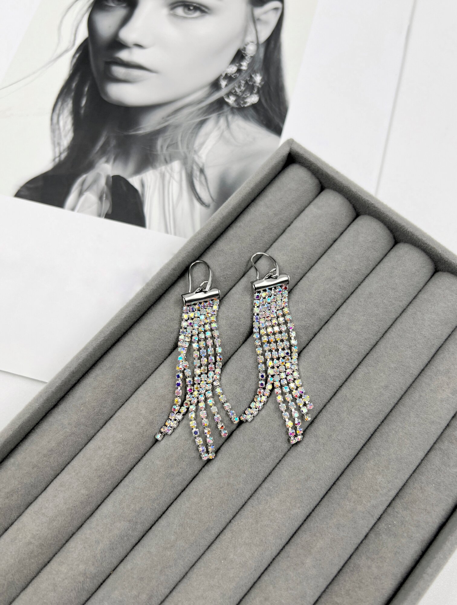 Серьги с подвесками