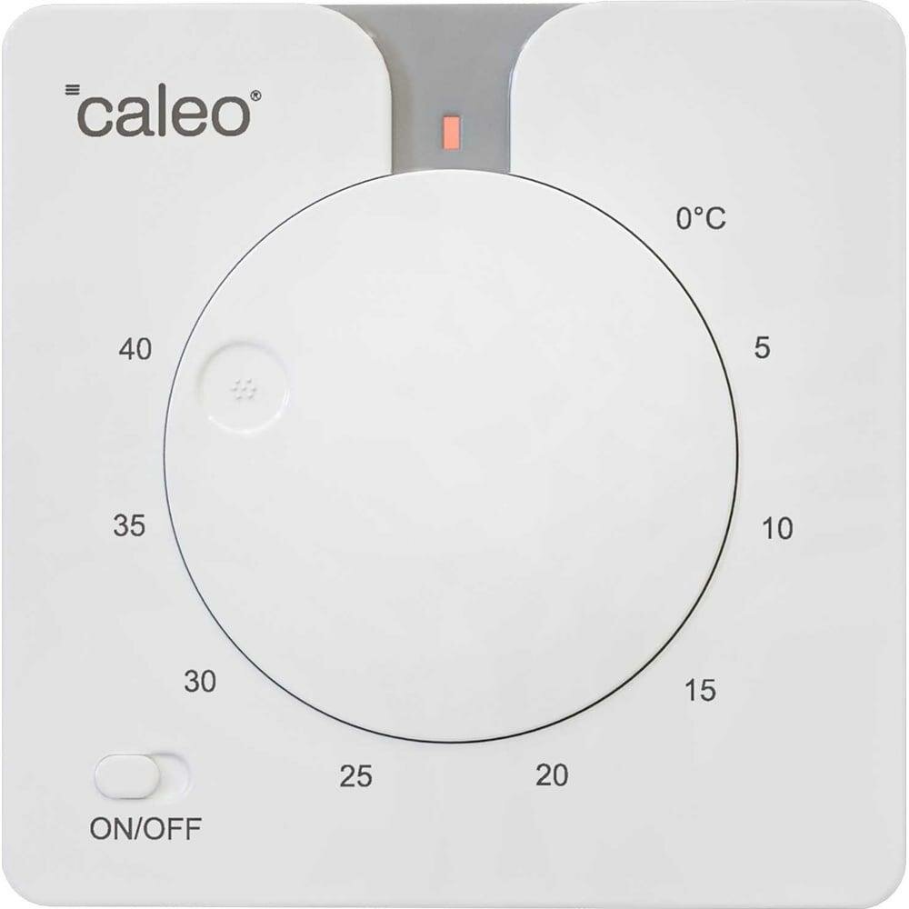 Терморегулятор CALEO c430 встраиваемый, аналоговый, 3,5 квт 0К-00000770