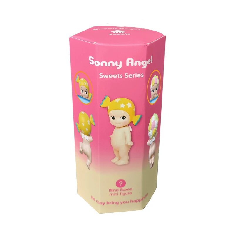 Sonny Angel Hippers Series Sweets Series Cute Kawaii Action Figures Mystery Box Mini Figure Phone Decoration Christmas Gift Toy