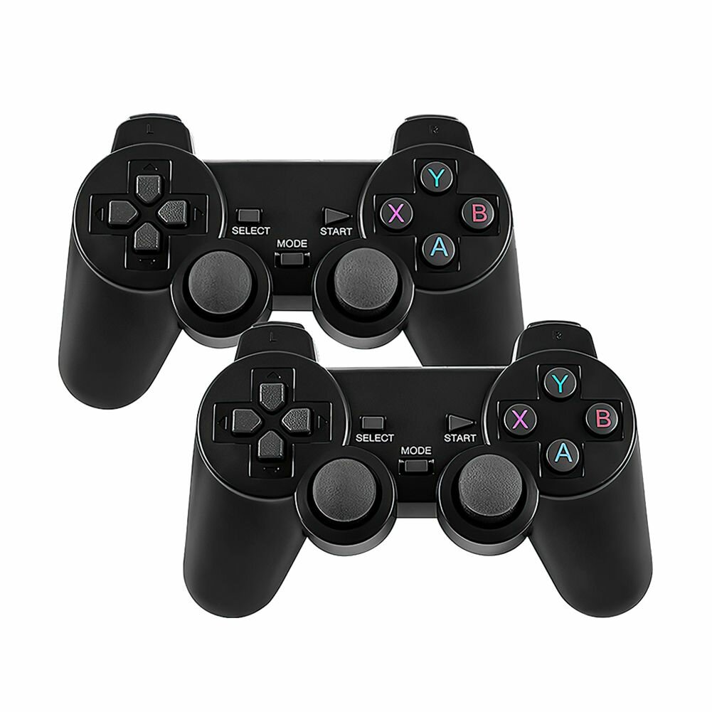 Беспроводная игровая приставка M8 для телевизора с поддержкой эмуляторов PS1, MAME, GBA и 128 ГБ памяти