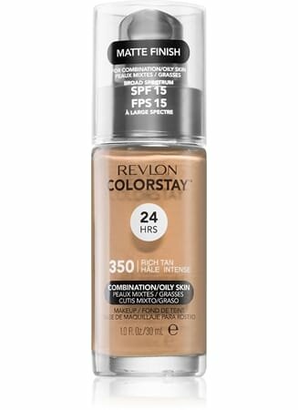 Тональный крем Revlon ColorStay SPF 15, оттенок 350 Rich Tan, 30 мл