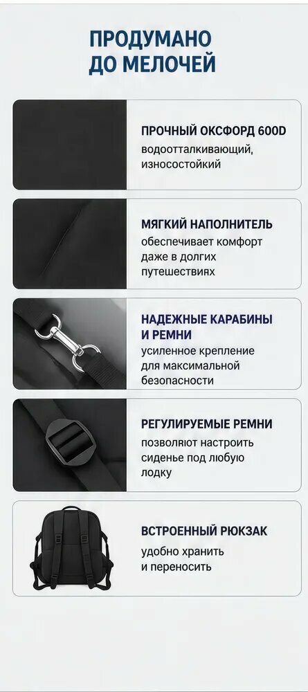 Сиденье для SUP-доски — фото 1