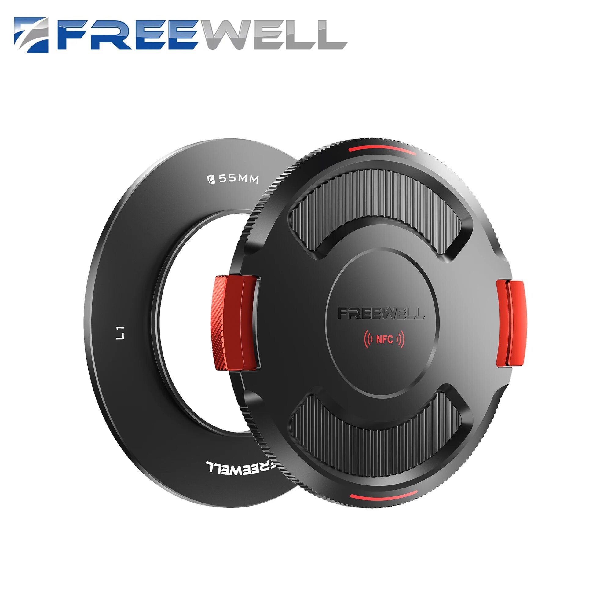 Freewell адаптер кольца 49/52/55/58/62/67/72/77/82 мм для фильтров Real Locking L1 55MM