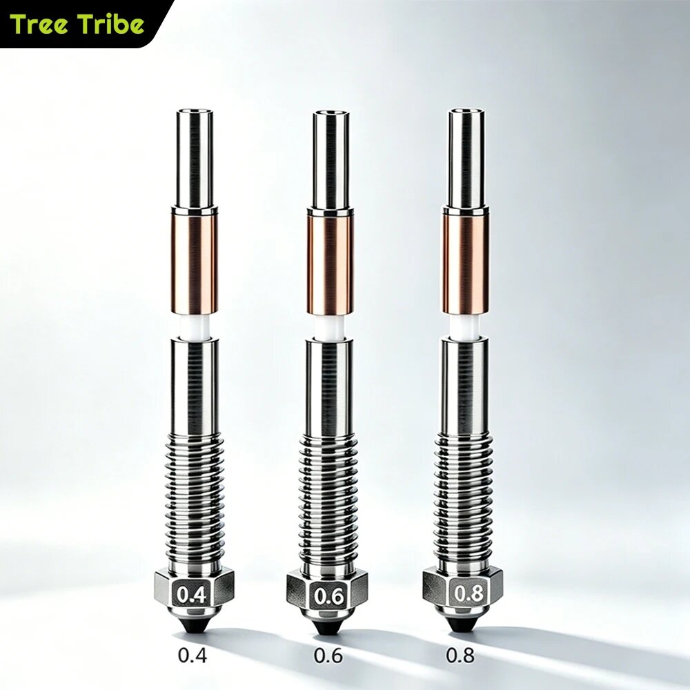 Форсунка Tree Tribe 0.8 мм для QIDI MAX4 — фото 1
