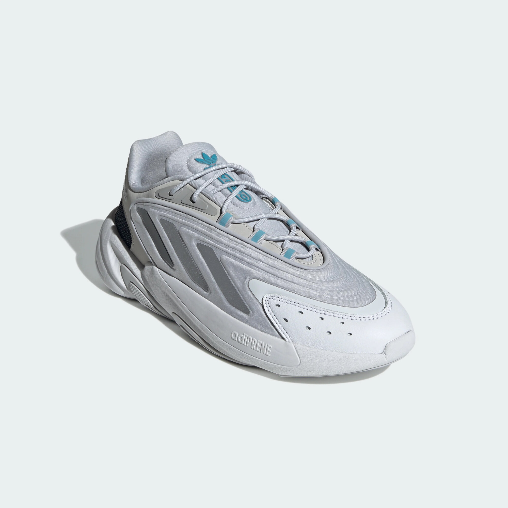 Кроссовки adidas Originals Ozelia, размер 10.5 UK, Light Solid Grey / Matte Silver / Grey One — фото 1