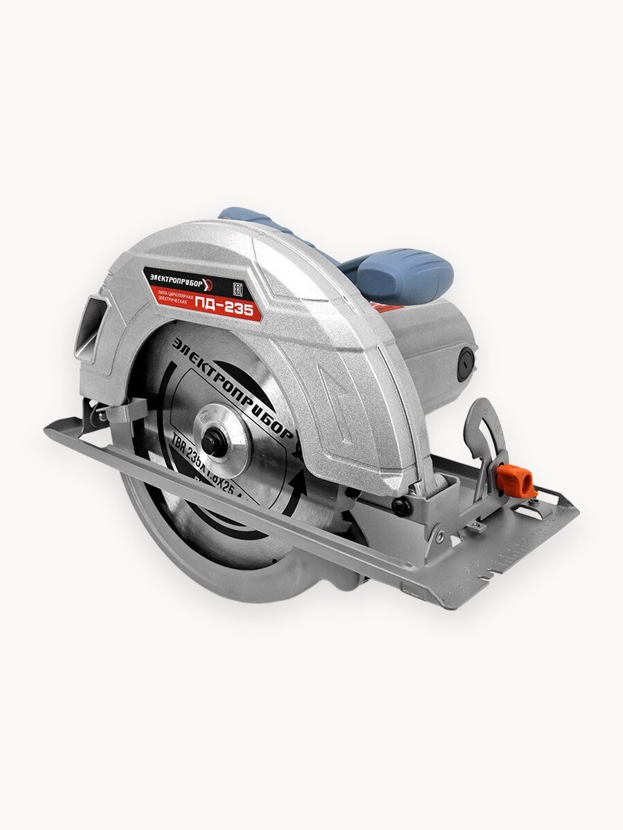Пила дисковая "Электроприбор" ПД-235 (2400Вт, 4500 об/мин, диск 235мм, пропил 100мм)