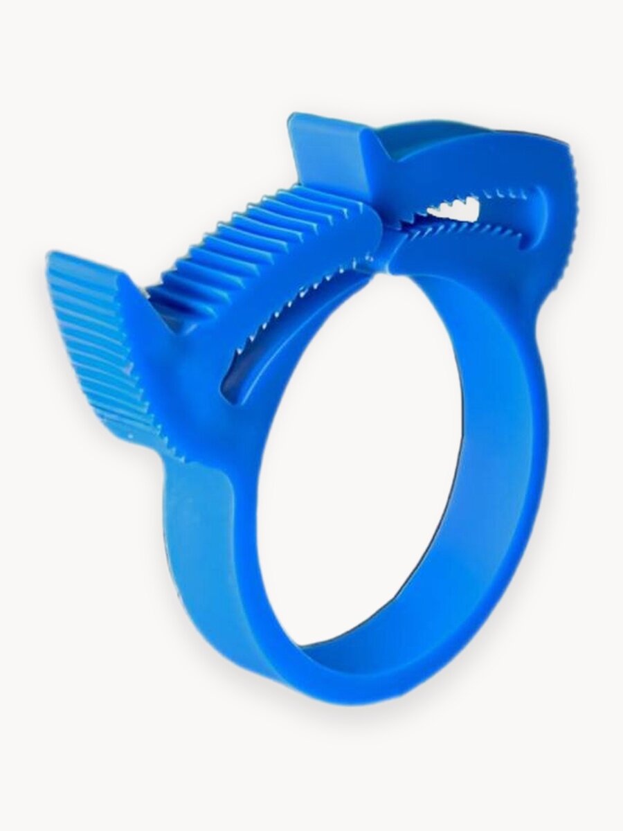 Хомут силовой пластиковый "Клип-Трек" (Clip-Track) 20-16 (ППр). Комплект 4 шт.