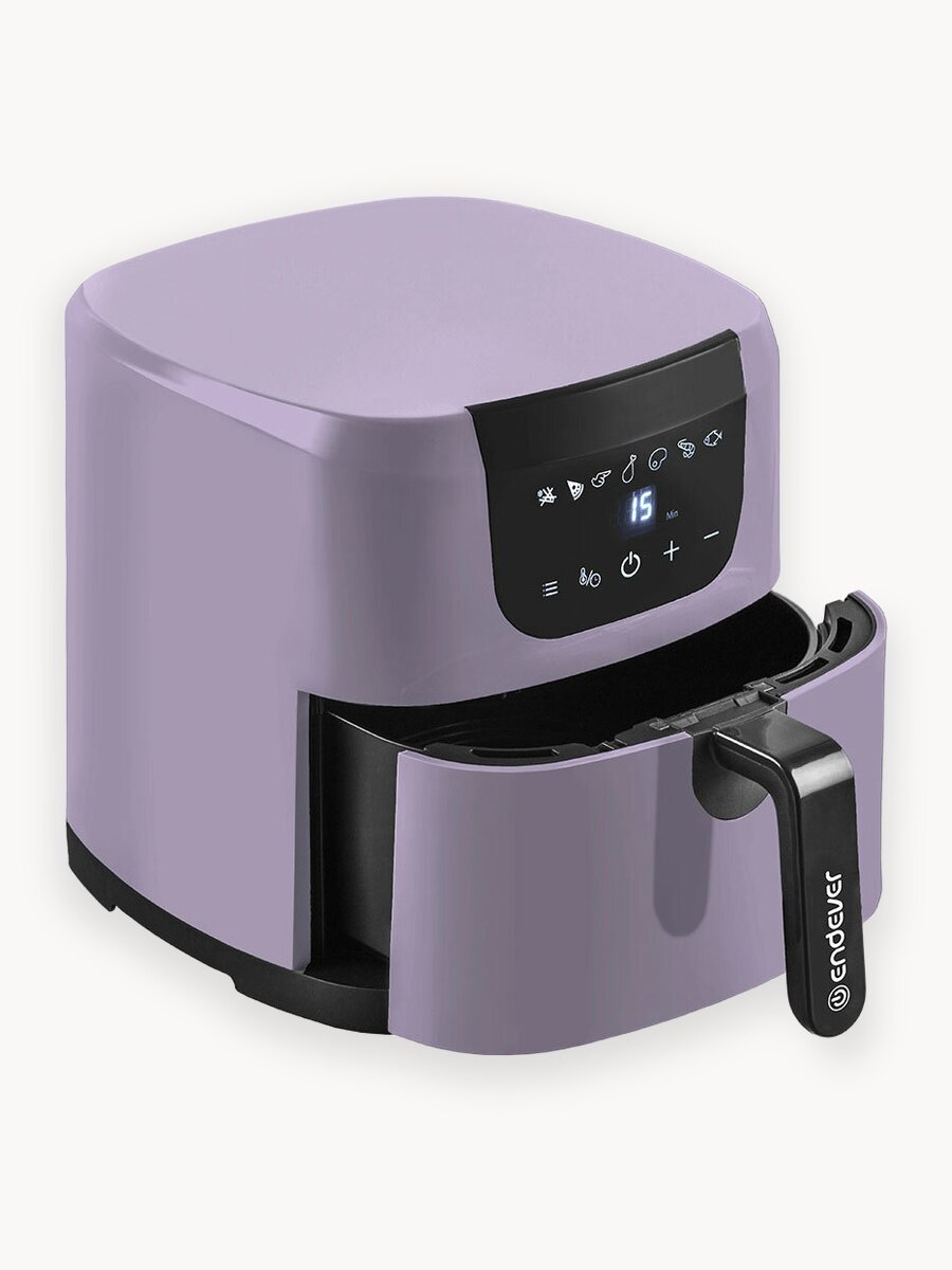 Аэрогриль электрический ENDEVER AF-127, компактный и с книгой рецептов