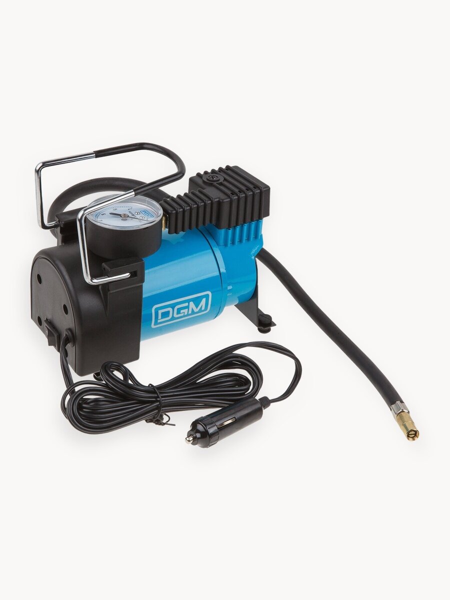 Компрессор автомобильный от прикуривателя для накачки шин DGM (AC-0913)