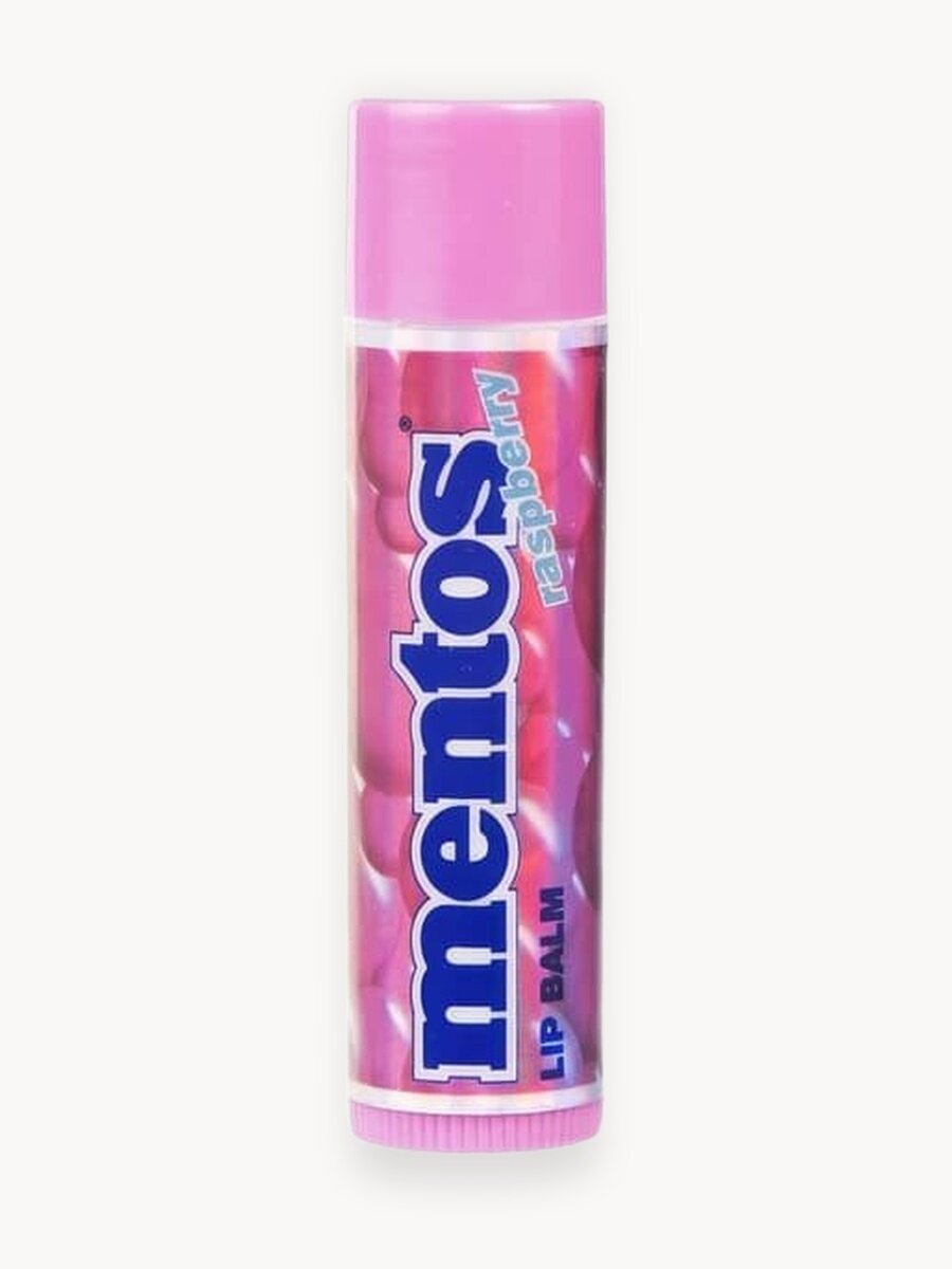 Бальзам для губ Pepsi Mentos Raspberry, малиновый аромат, 4г