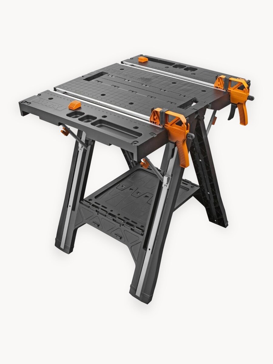 Верстак складной WORX WX051 Pegasus, 78 x 64 x 81 см, коробка