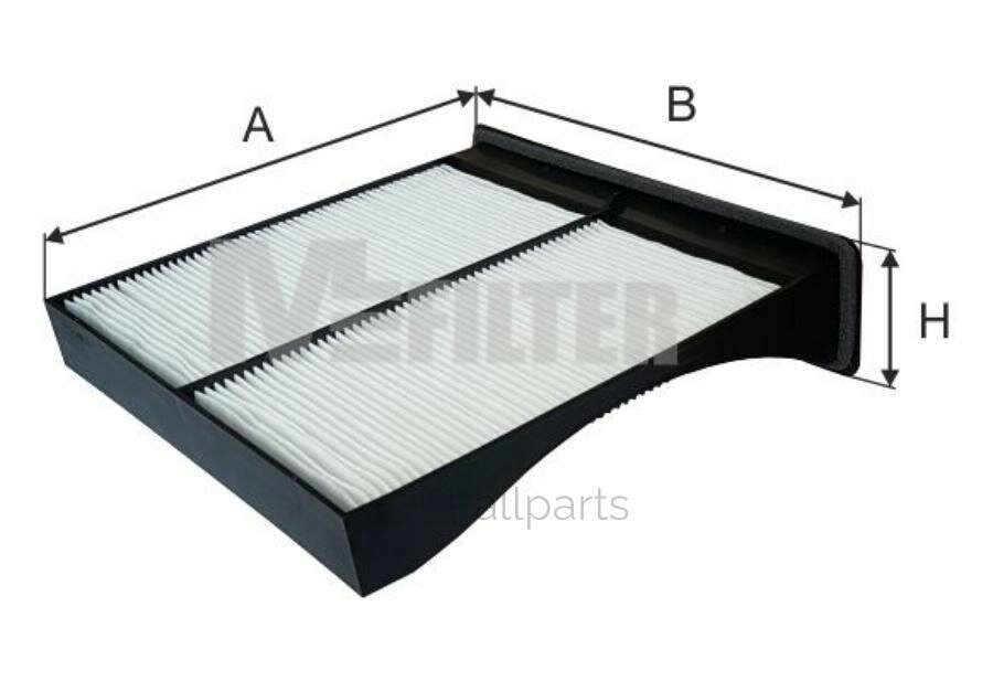 M-FILTER K9168 фильтр салона!\ Subaru Forester 2.0D/Impreza 1.5/2.0/2.5/2.0D 08>