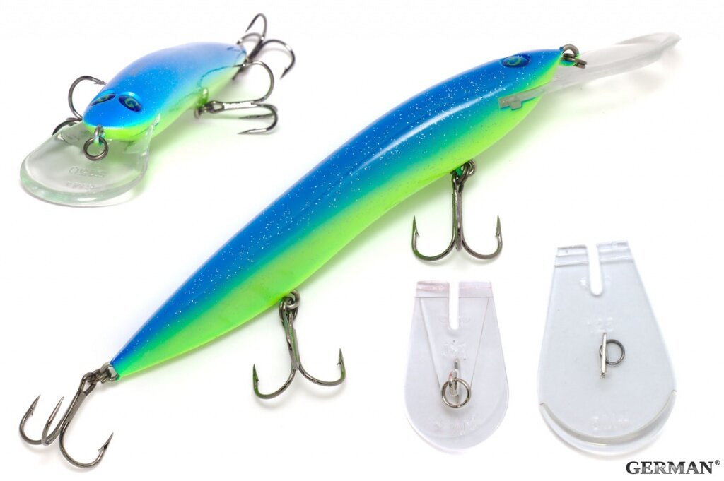 Воблер для троллинга German Aggressor V3 150 мм вес 31 г цвет C203