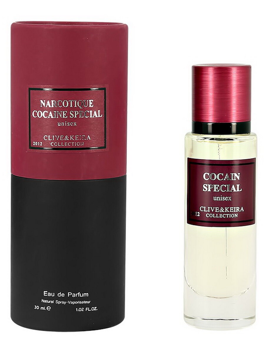 Туалетная вода унисекс Clive&Keira W+M 2012 NARCOTIQUE COCAINE SPECIAL, 30 мл.