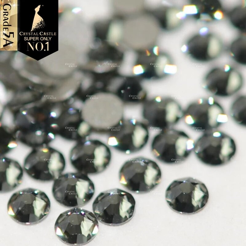 Стразы Crystal Castle ss20 2088 Black Diamond 1440шт