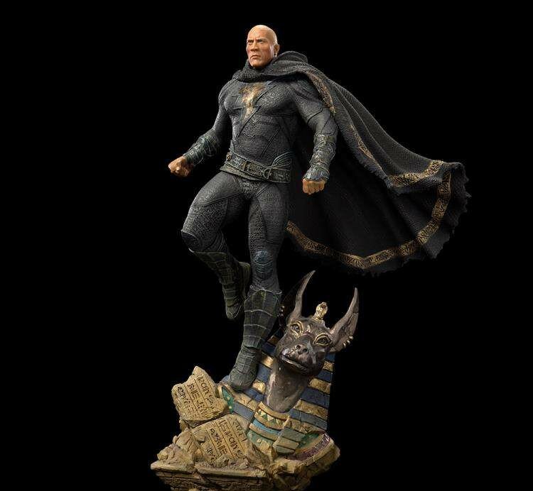 Коллекционная фигурка Iron studios 1/10 Black Adam (Айрон Студиос Черный Адам, 18 см)