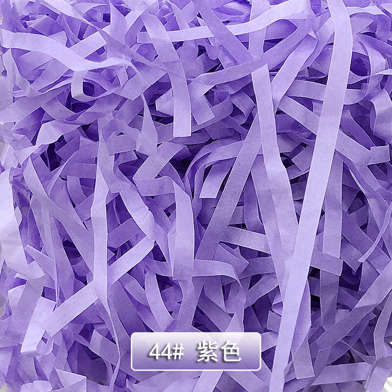 Рафия, измельчённая бумага, мятая бумага, декоративный наполнитель для подарочных и конфетных коробок, продается на вес.