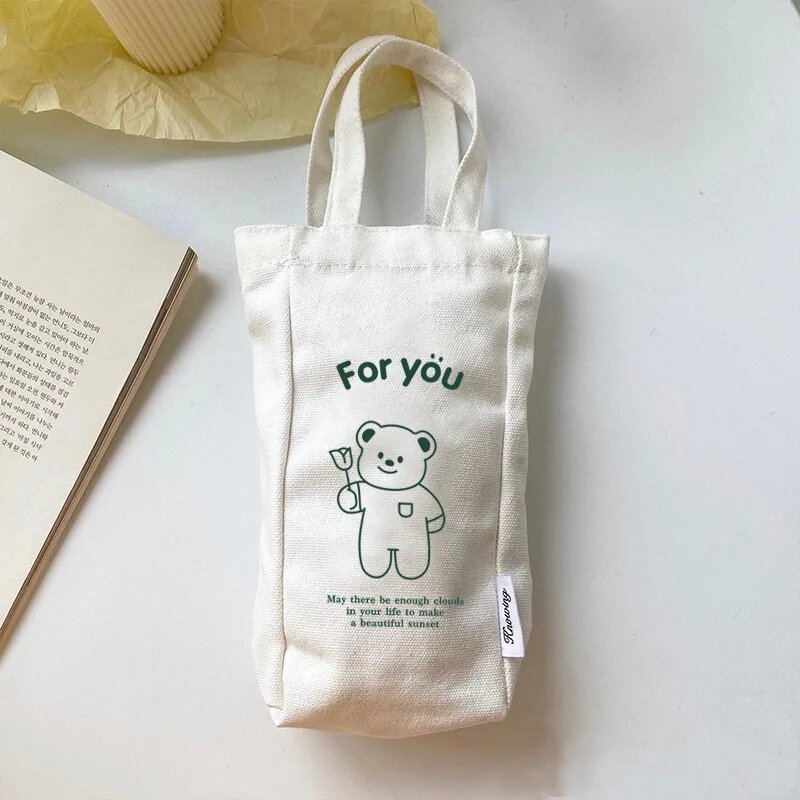 Корейский вакуумный термос-кружка из нержавеющей стали Зеленый, 450ML, cover