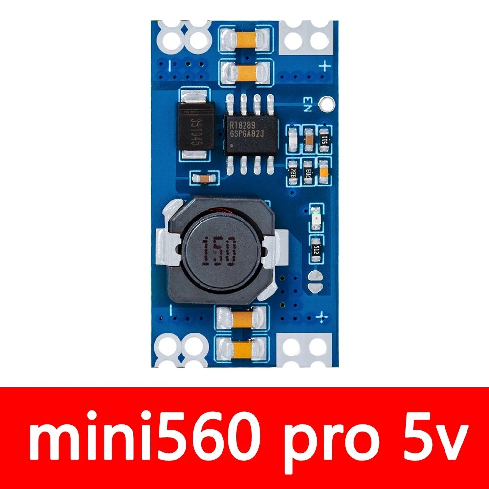 Mini560 pro 5v DC-DC понижающий модуль питания, синий