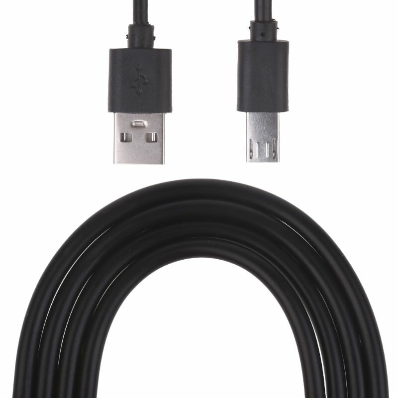 Длинный наконечник USB-кабеля Micro Male, 1 м/3,3 фута, зарядка, удлиненная длина 10 мм для быстрой передачи данных