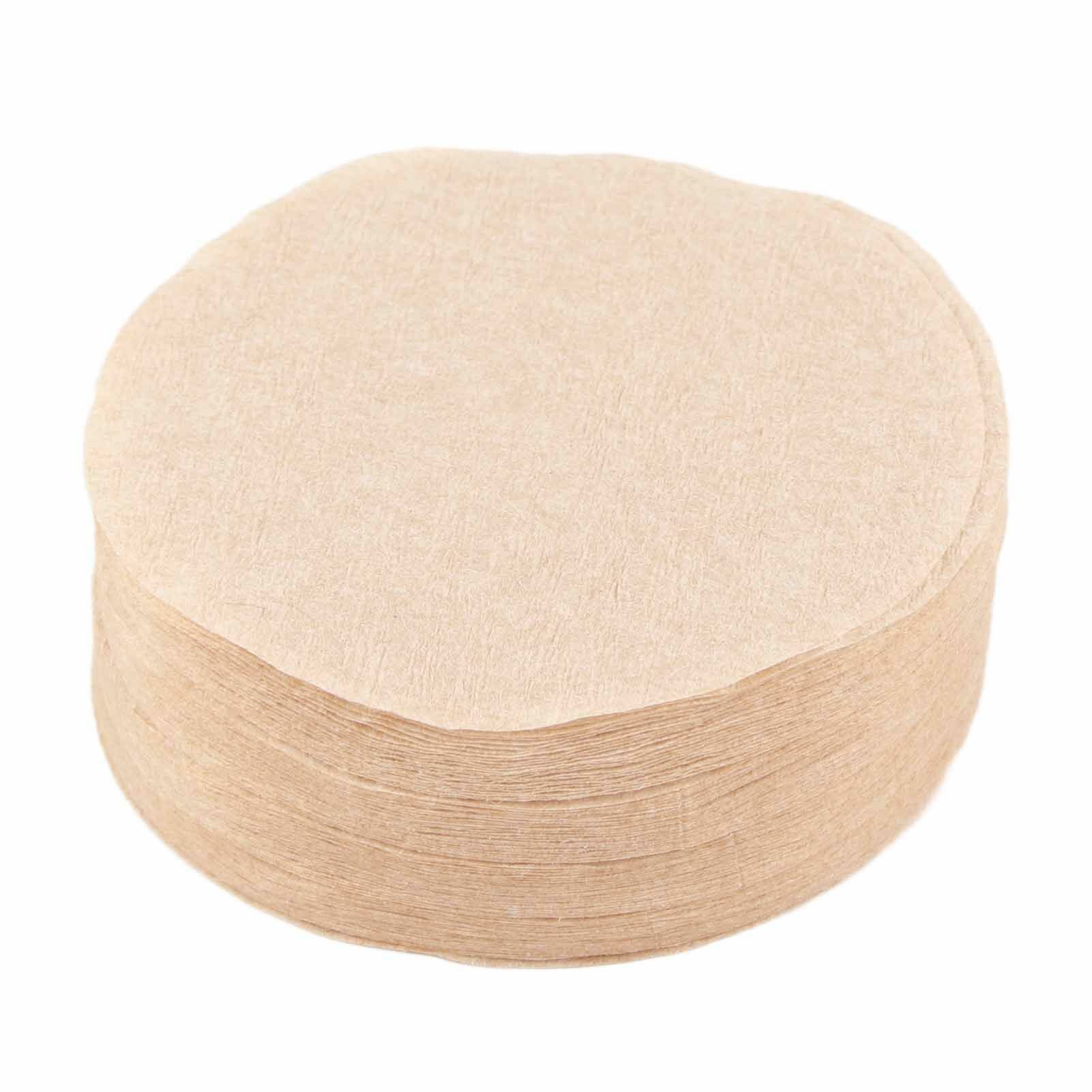 100 сменных бумажных фильтров для кофе № 6, диаметр 60 мм, совместимых с кофемашинами мокко, прочные и одноразовые фильтры для заваривания