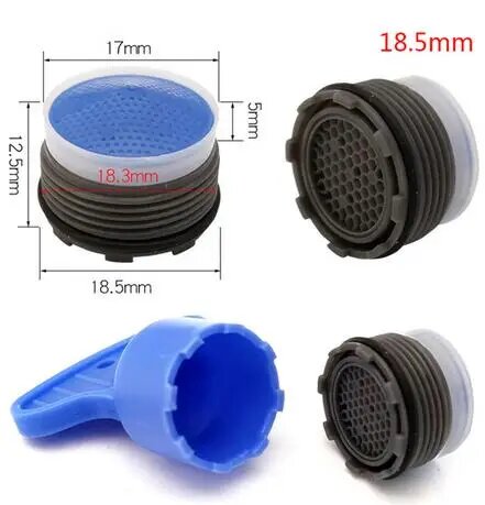 Аэратор для крана 16,5-24 мм ABS 18.5mm
