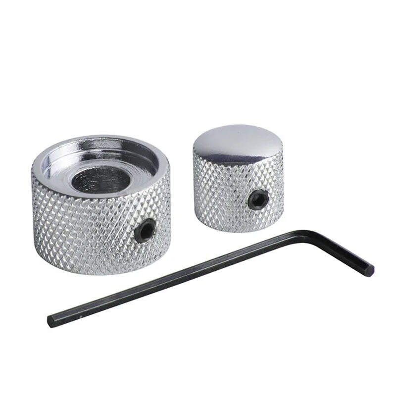 2 в 1, двойные концентрические ручки регулировки громкости, куполообразные ручки с шестигранным ключом для электрогитары