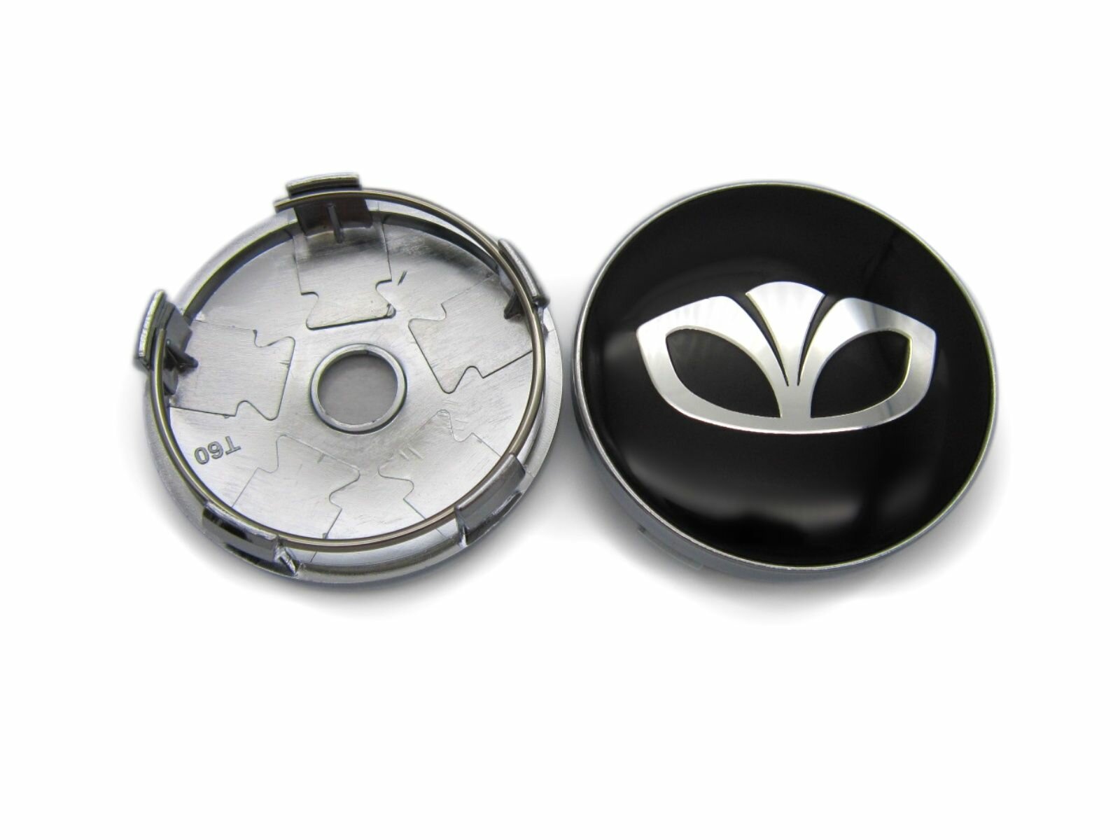 Колпачок заглушка на литой диск Daewoo Лилия 60/56 мм, 1 шт.